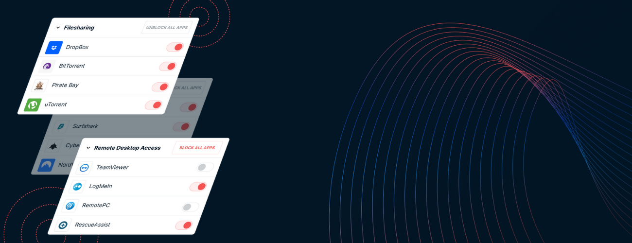 DNSFilter: Vulnerabilities Mitigated with AppAware - 100+ Risky Apps